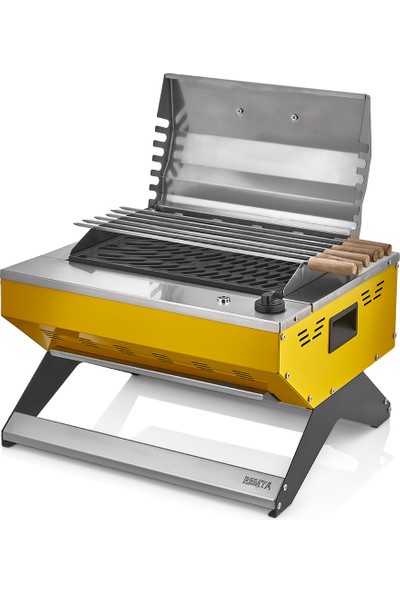 Remta Elektrikli Profesyonel Döküm Barbekü Mangal - R131 Remta Elektrikli Profesyonel Döküm Barbekü Mangal - R131