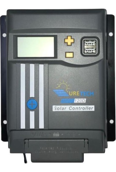 Uretech 30 Amper Mppt Şarj Kontrol Cihazı Uretech 12/24v 30a Uretech 30 Amper Mppt Şarj Kontrol Cihazı Uretech 12/24v 30a