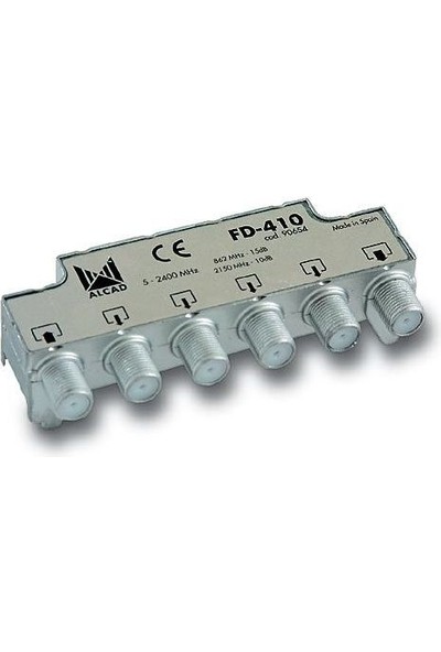Alcad 4 Çıkış 10DB Tap-Off Fd 410 Splitter Alcad 4 Çıkış 10DB Tap-Off Fd 410 Splitter