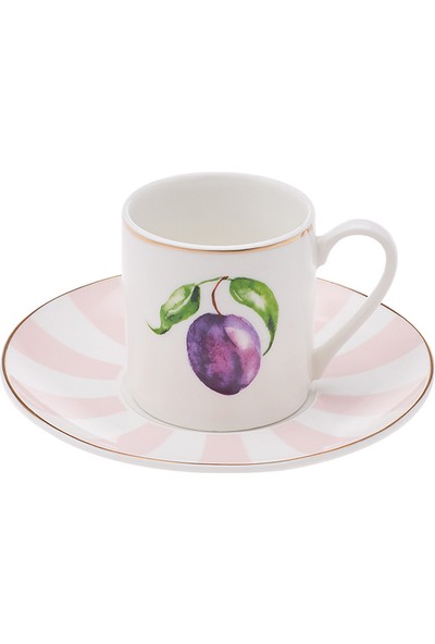 Karaca Sabor 6 Kişilik Porselen Kahve Fincan Takımı 90 ml Karaca Sabor 6 Kişilik Porselen Kahve Fincan Takımı 90 ml