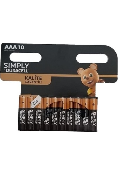 Duracell Simply AAA10