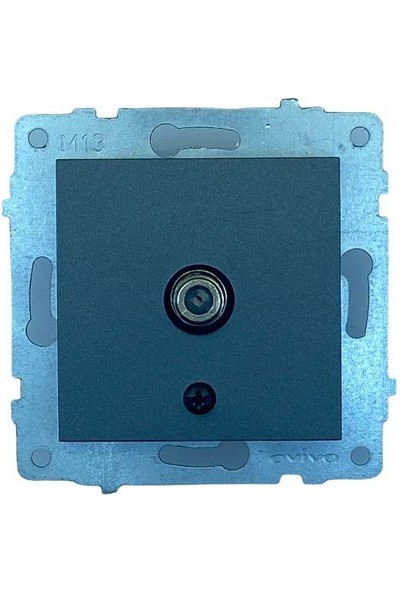 Viralighting Ovivo Grano Füme Uydu Tv Prizi (Çerçevesiz)