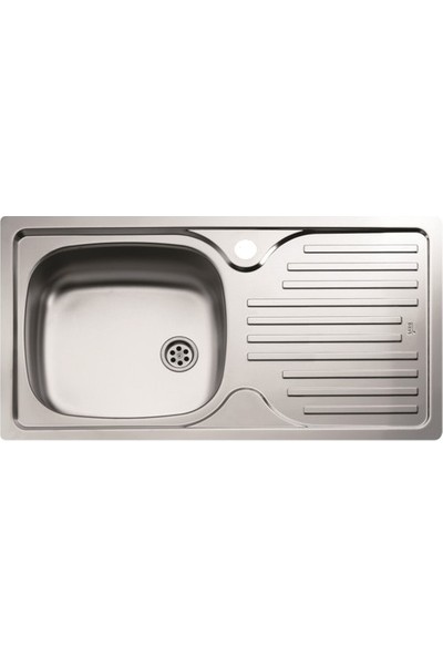 Teka Evye Infant Ob Paslanmaz Çelik Sağ 86X44 Evye Sifon Dahil Teka Evye Infant Ob Paslanmaz Çelik Sağ 86X44 Evye Sifon Dahil