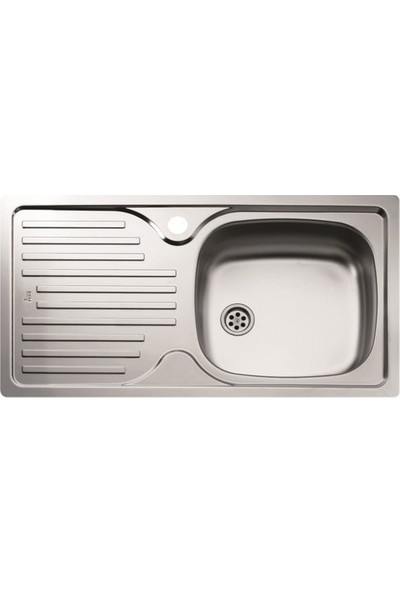 Teka Evye Infant Ob Paslanmaz Çelik Sol 86X44 Evye Sifon Dahil Teka Evye Infant Ob Paslanmaz Çelik Sol 86X44 Evye Sifon Dahil