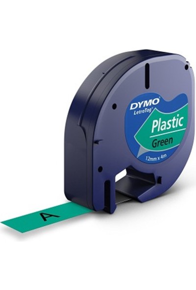 Dymo Letratag Yedeği 12 Mm. x 4 M. Plastik Yeşil Dymo Letratag Yedeği 12 Mm. x 4 M. Plastik Yeşil