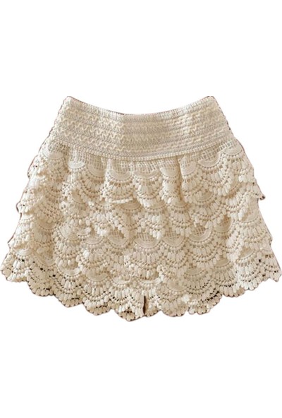 Afurdel Bej Şort Etek (Yurt Dışından)