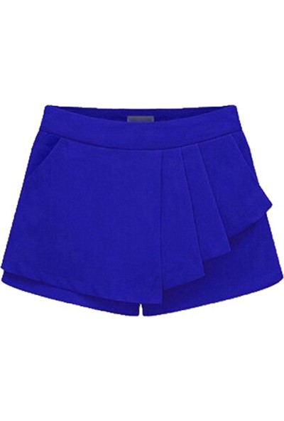Afurdel Mavi Şort Etek (Yurt Dışından)