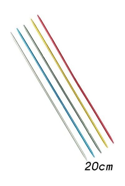 Dünya Yün Renkli Klasik Çorap Şişi 3mm Dünya Yün Renkli Klasik Çorap Şişi 3mm