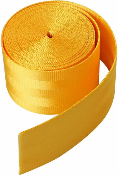 Dizayn Auto Garage Sarı Emniyet Kemeri