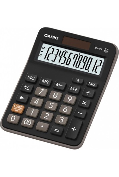 Casıo M x -12B-BK Masa Tipi Hesap Makinesi 12 Hane Casıo M x -12B-BK Masa Tipi Hesap Makinesi 12 Hane
