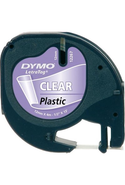 Dymo Letratag Yedeği 12 Mm. x 4 M. Plastik Şeffaf Dymo Letratag Yedeği 12 Mm. x 4 M. Plastik Şeffaf