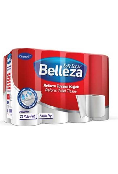 Belleza Reform Kağıt Havlu Çift Katlı 90 Yaprak - 24 Adet