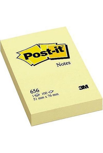 3M Post-It 656 51MMX76MM 100 Yaprak