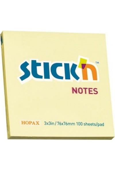 Gıpta Stıckn 76X76 Pastel Sarı 100YP Gıpta Stıckn 76X76 Pastel Sarı 100YP