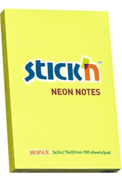 Gıpta Stıckn 76X51 Neon Sarı 100YP Gıpta Stıckn 76X51 Neon Sarı 100YP