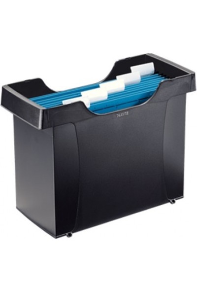 Leitz 1993 Askılı Dosya Havuzu Plastik - Siyah