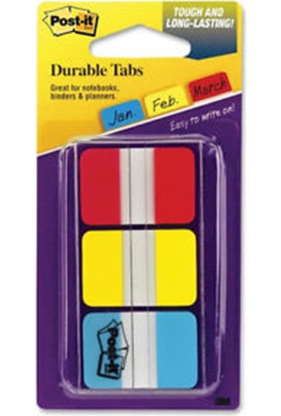 Post-It 686-RYB Yapışkanlı Sert Ayraç Post-It 686-RYB Yapışkanlı Sert Ayraç