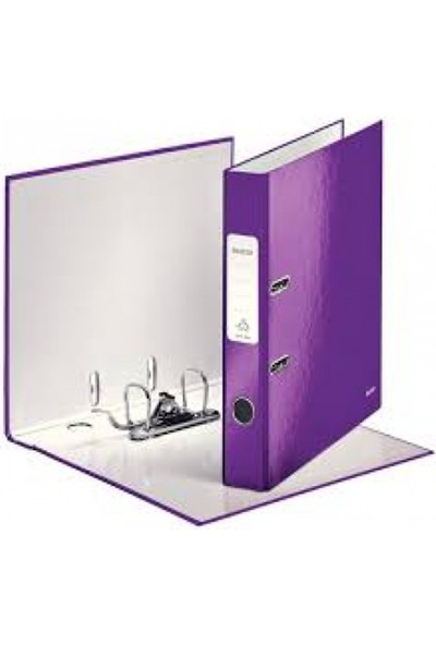 Leitz Klasör 180° Wow Dar Metalik Mor