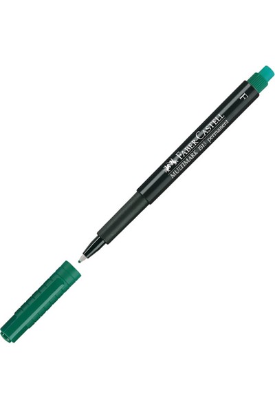 Faber-Castell Faber Castell Permanent Kalem F Yeşil Faber-Castell Faber Castell Permanent Kalem F Yeşil