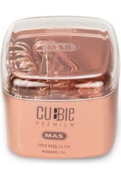 Mas 1303 Cubbie Premium 28 Mm. Ataş Rose Mas 1303 Cubbie Premium 28 Mm. Ataş Rose