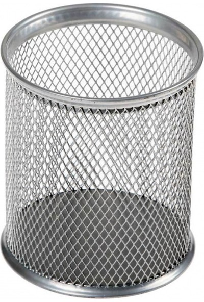 Ofica Yuvarlak Tel Kalemlik Gümüş