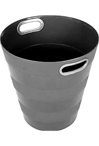 Ark Plastik Ofis Çöp Kovası 12,5 Lt. Gri