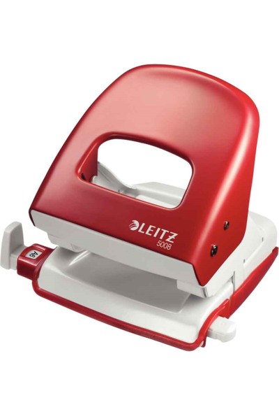 Leitz 5008 Delgeç 30 Sayfa Kapasiteli - Kırmızı Leitz 5008 Delgeç 30 Sayfa Kapasiteli - Kırmızı