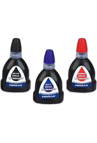 Pensan Tahta Kalemi Mürekkepi 60 Ml. Kırmızı Pensan Tahta Kalemi Mürekkepi 60 Ml. Kırmızı