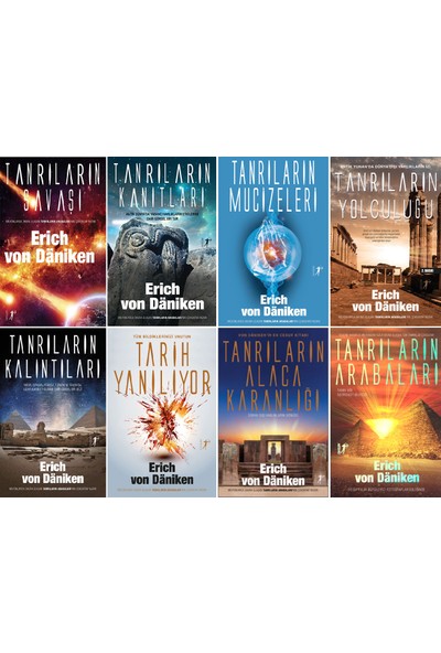 Erich Von Daniken 8 Kitap Set Erich Von Daniken 8 Kitap Set
