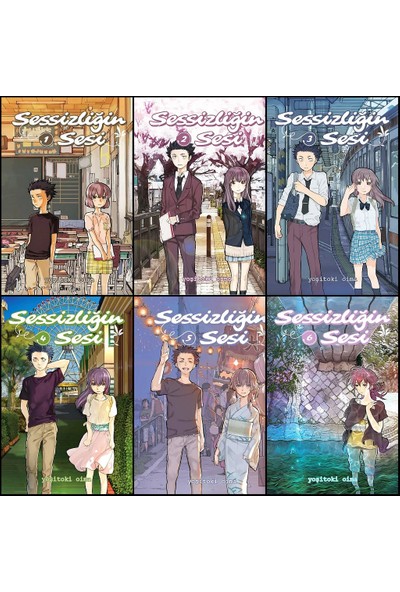 Sessizliğin Sesi 1-2-3-4-5-6. Ciltler Manga Seti - Yoshitoki Ōima Sessizliğin Sesi 1-2-3-4-5-6. Ciltler Manga Seti - Yoshitoki Ōima