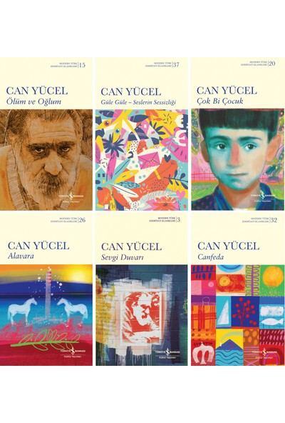 Can Yücel 6 Kitap Şiir Seti / Ölüm ve Oğlum - Güle Güle Seslerin Sessizliği - Çok Bi Çocuk - Alavara - Sevgi Duvarı - Canfeda Can Yücel 6 Kitap Şiir Seti / Ölüm ve Oğlum - Güle Güle Seslerin Sessizliği - Çok Bi Çocuk - Alavara - Sevgi Duvarı - Canfeda