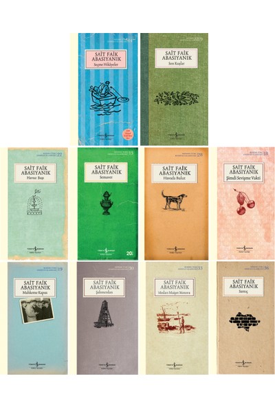 Sait Faik Abasıyanık 10 Kitap Set Sait Faik Abasıyanık 10 Kitap Set