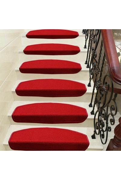 Stepmat Bordo Bukle Kendinden Yapışkanlı Merdiven Basamak Paspası/halısı Stepmat Bordo Bukle Kendinden Yapışkanlı Merdiven Basamak Paspası/halısı