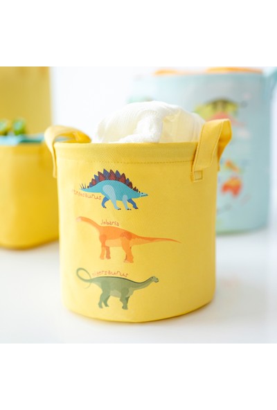 Ocean Home DinozorÇocuk Odası Sepeti 20 x 20 cm