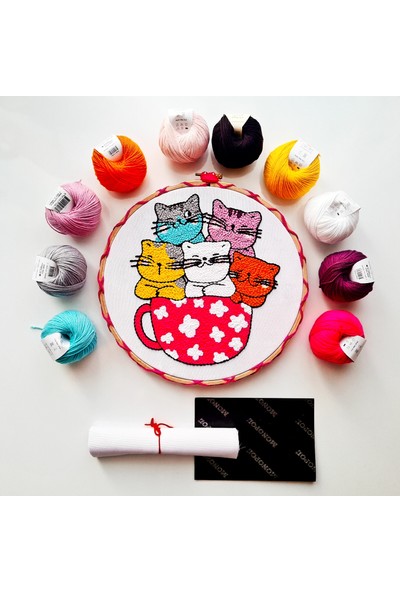 Kecelemecele Punch Punch Nakışı Iğnesiz Devam Seti Kecelemecele Punch Punch Nakışı Iğnesiz Devam Seti