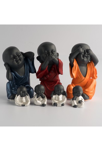 Yıldız Hobi Sanat Evi 7'li Buda Heykeli, Biblo Yıldız Hobi Sanat Evi 7'li Buda Heykeli, Biblo