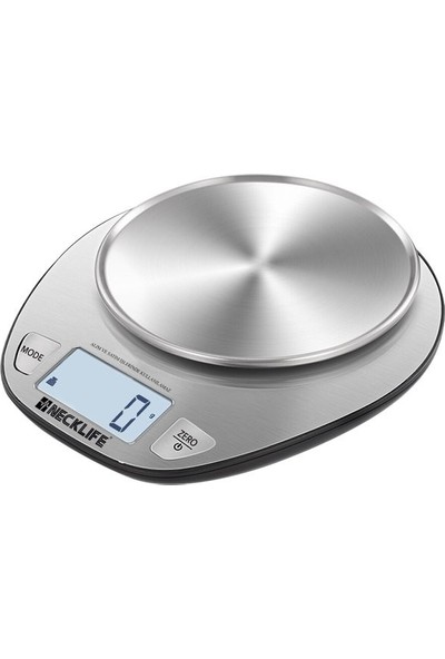 Necklife Sıvı Hacim Ölçebilen Mutfak Terazisi 5kg / 1gr