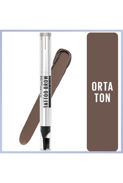 Maybelline Kaş Kalemi Tattoo Brow Lift Stick 03 Medium Brown Maybelline Kaş Kalemi Tattoo Brow Lift Stick 03 Medium Brown