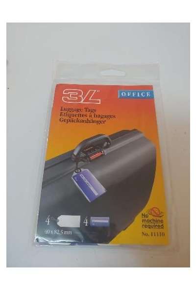 3l 3l Çanta Valiz Isimliği 11110 3l 3l Çanta Valiz Isimliği 11110