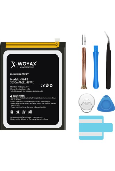 Woyax Huawei G9/ Nova 2 Lite Batarya Woyax Premium Batarya Woyax Huawei G9/ Nova 2 Lite Batarya Woyax Premium Batarya