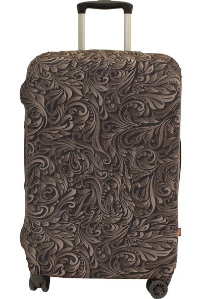 My Saraciye 01 Valiz Kılıfı, Bavul Kılıfı - Çiçek Desen 01