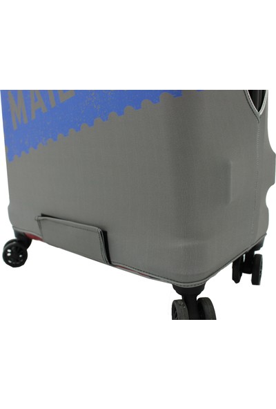 My Saraciye 24 Valiz Kılıfı, Bavul Kılıfı - Düz Air Mail 24