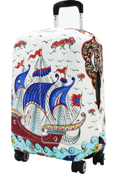 My Saraciye 57 Valiz Kılıfı, Bavul Kılıfı - Çini Gemi 57