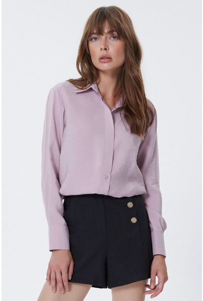 Stella Pulvis Pat Detaylı Bayan Gömlek