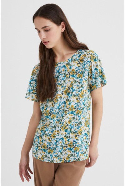 Stella Pulvis Çiçek Desenli Bluz