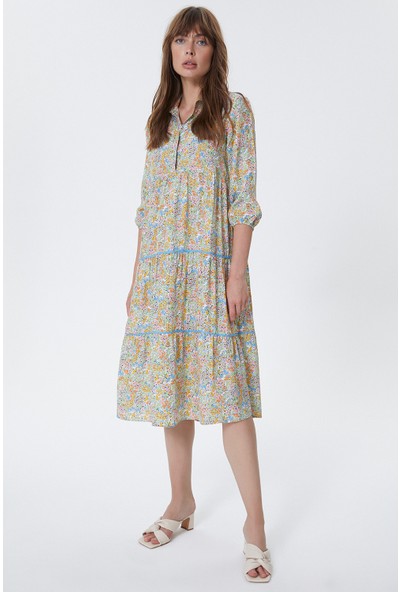 Stella Pulvis Fırfırlı Elbise