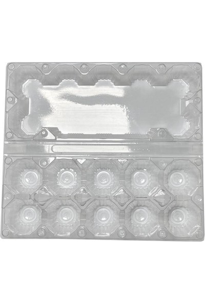 İzmur Tesbih 10'lu Plastik Kapaklı Yumurta Viyolü - 100'LÜ