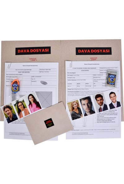 Dedektifsin Cinayet Çözme / Dedektif Oyunu / Havuz Davası Dedektifsin Cinayet Çözme / Dedektif Oyunu / Havuz Davası