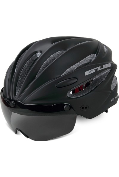 Gub K80 Artı Vizör ve Gözlük ile Bisiklet Kaskı (Yurt Dışından)