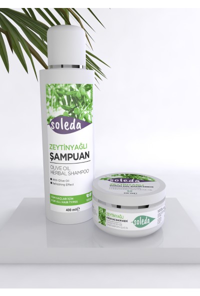 Soleda Zeytinyağlı Saç Bakım Seti